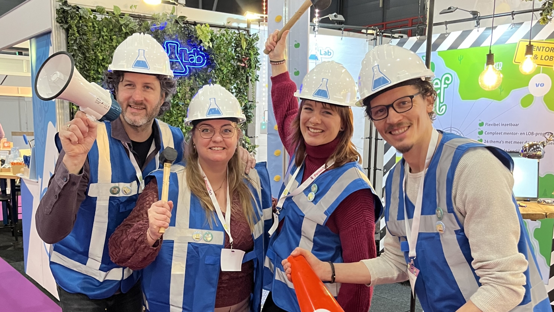 Proeftuin komt tot bloei - Leslab